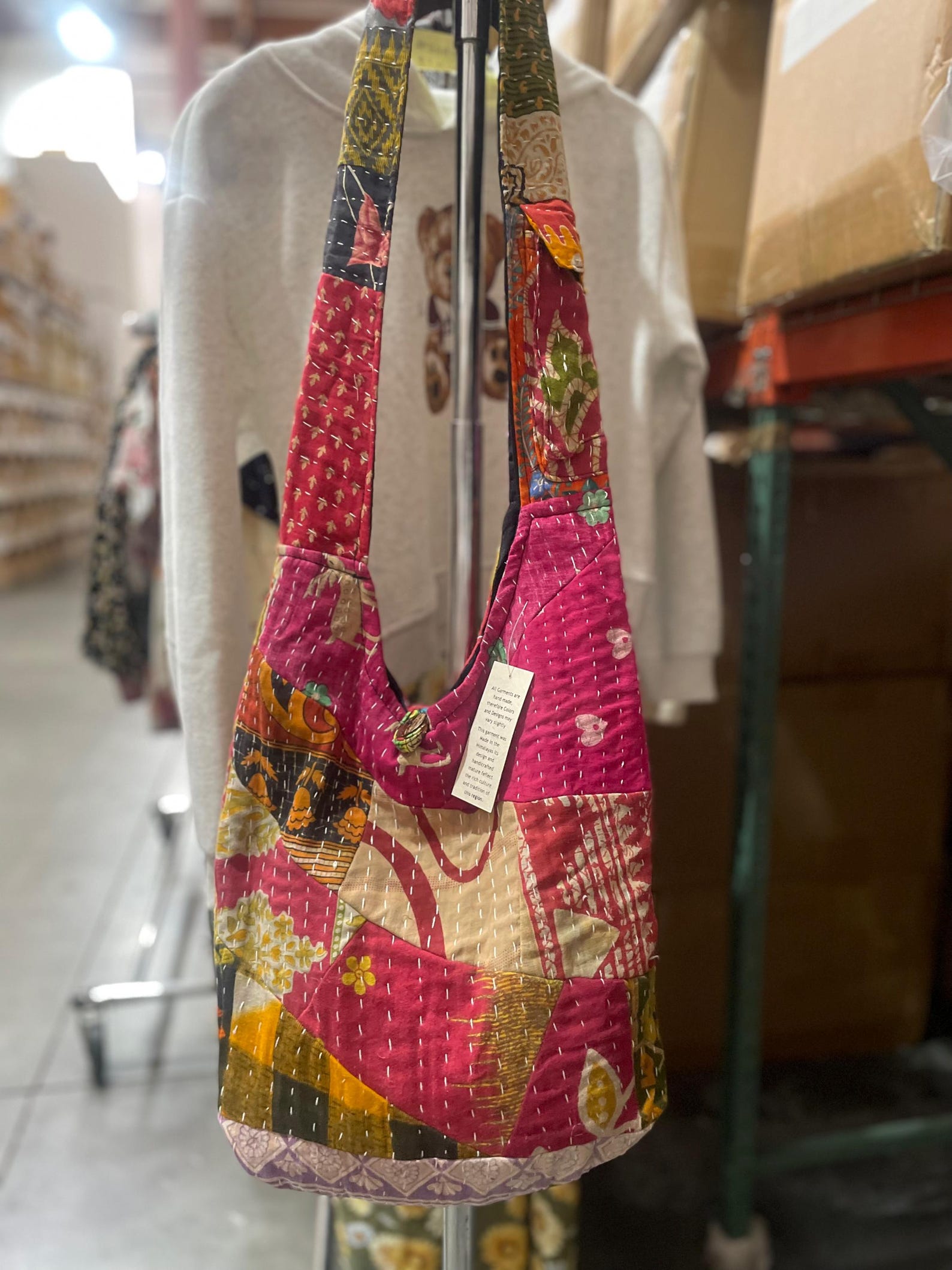 Cotton Patch Work Kantha Hobo Bag - Etsy