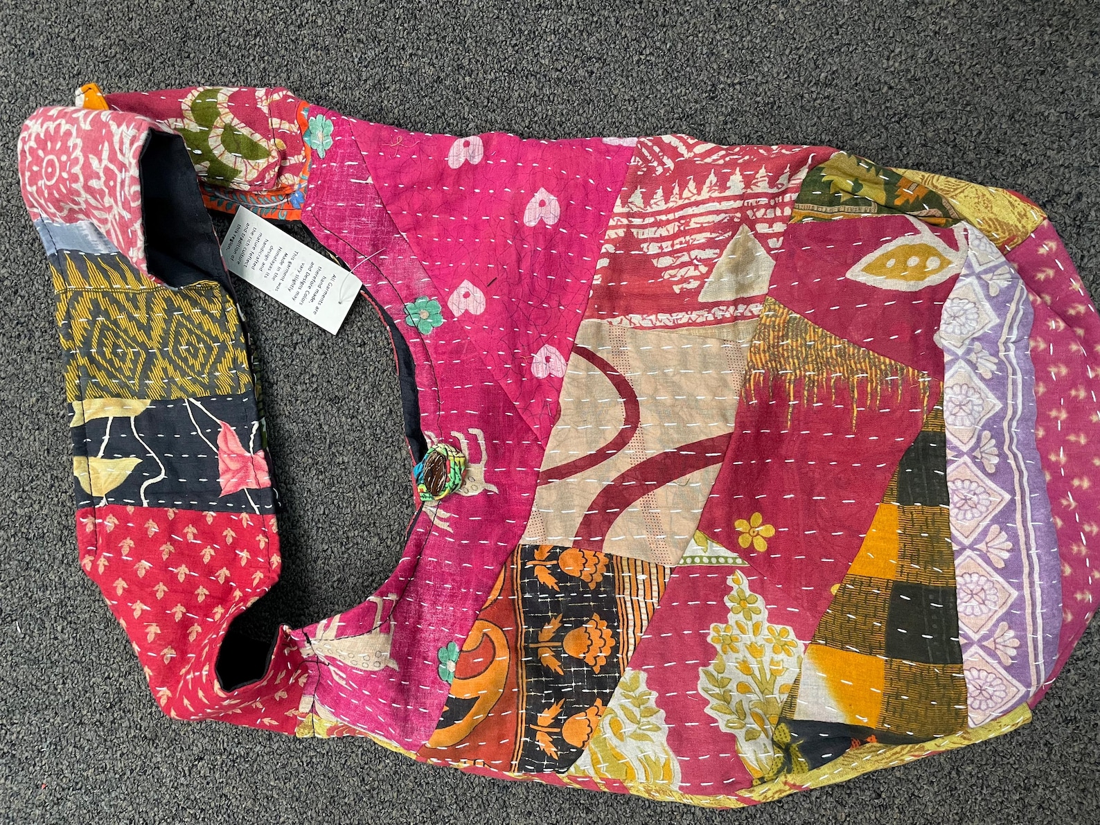 Cotton Patch Work Kantha Hobo Bag - Etsy