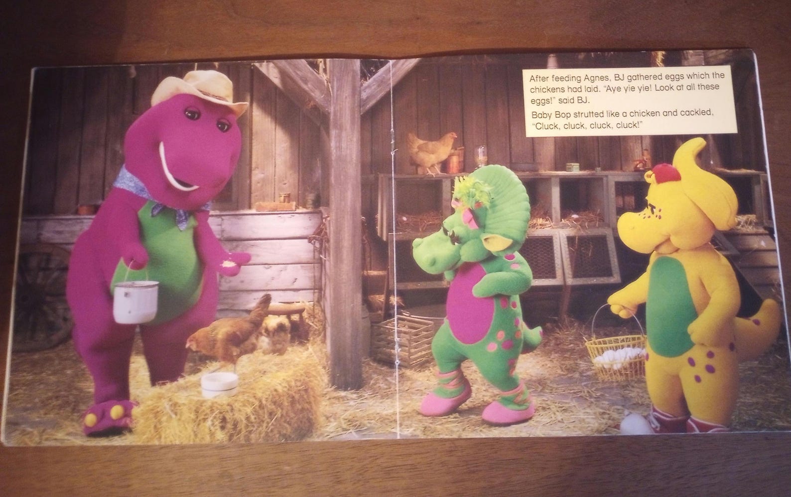 Barney Goes to the Farm Book - Etsy