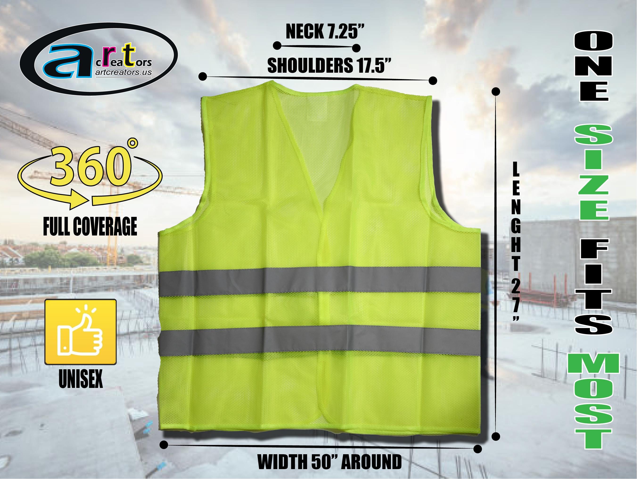 Custom Safety Vest, Custom Vest, Personalized Safety Vest, Custom ...