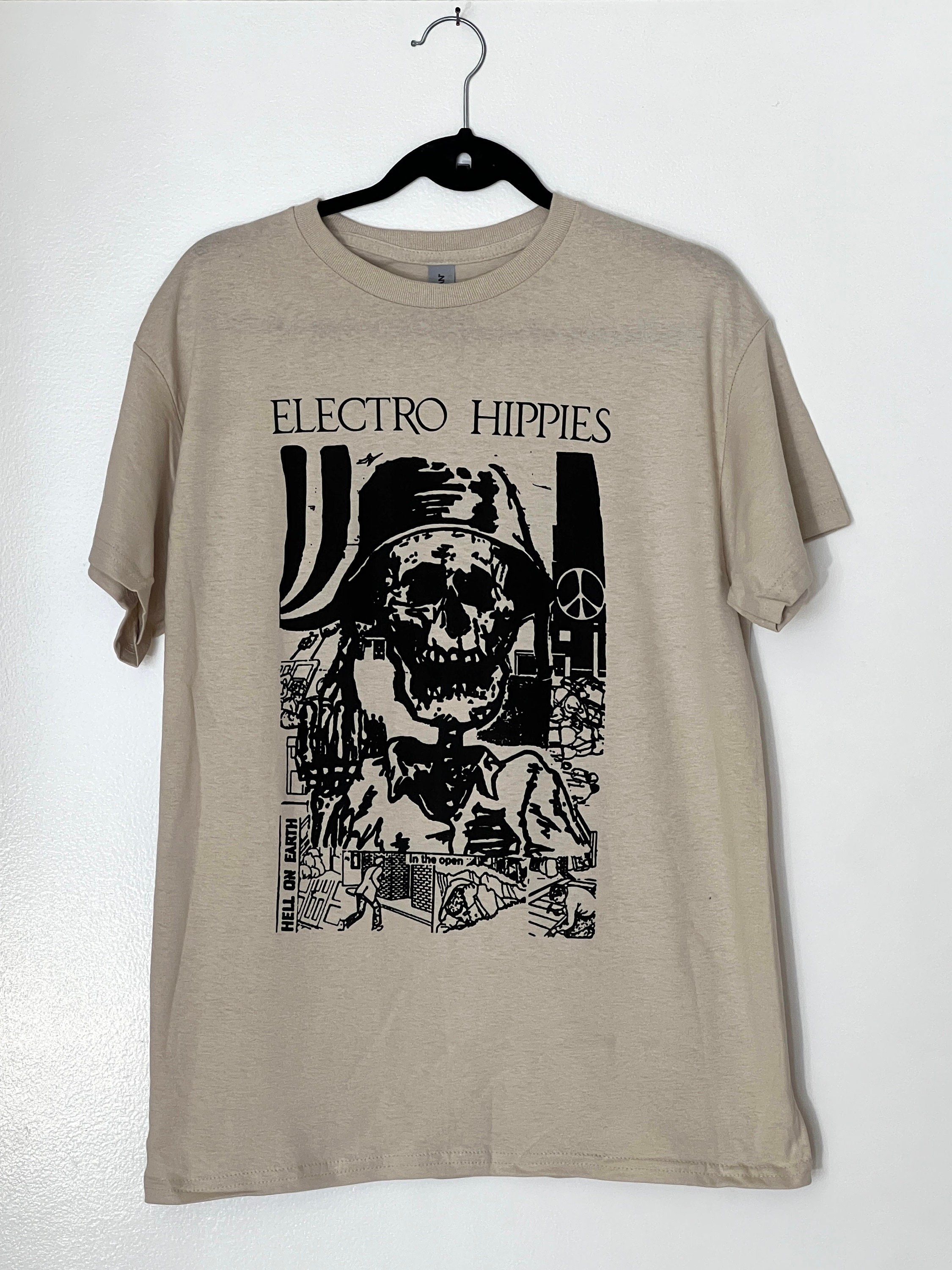 Electro Hippies T-shirt - Etsy
