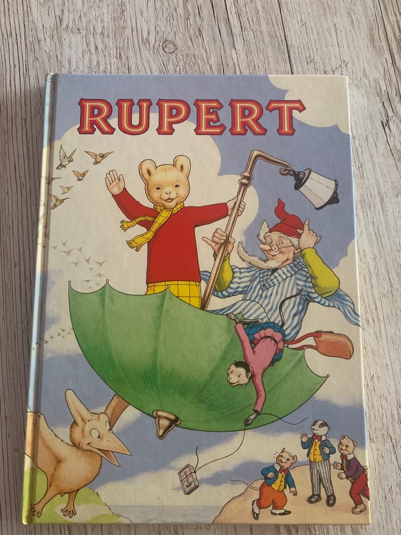 1988 Rupert Bear Daily Express Annual - First Edition Children’s Book ...