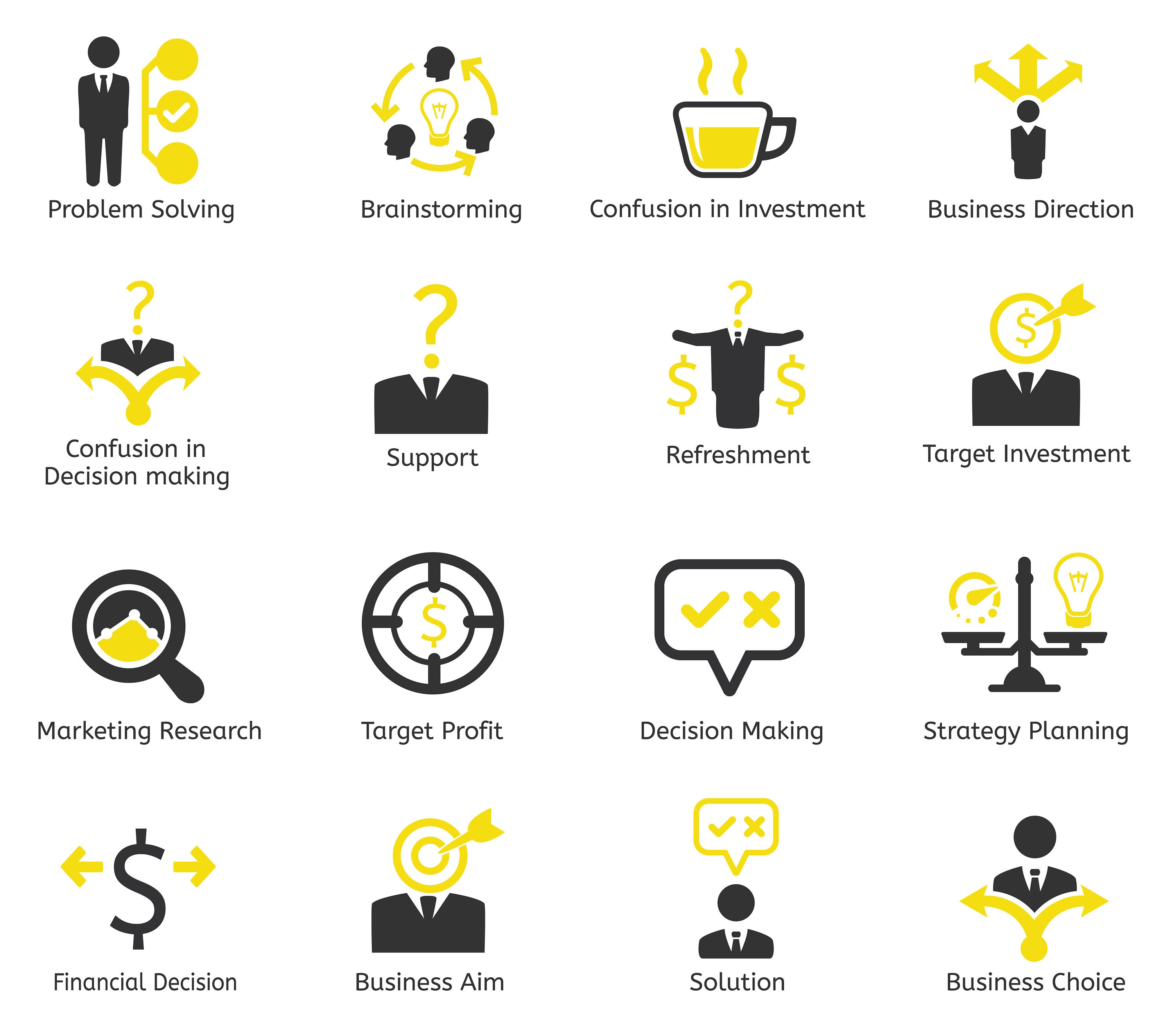 CEO Vector Icons Bundle, Business, Icons Ui, Ux, HR, Finance, Human ...