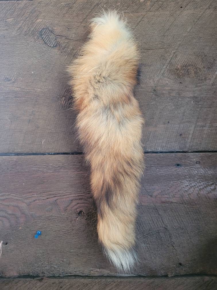 Red Fox Tail Keychain - Fox Tail Keychain - Genuine Fur. This is a REAL ...