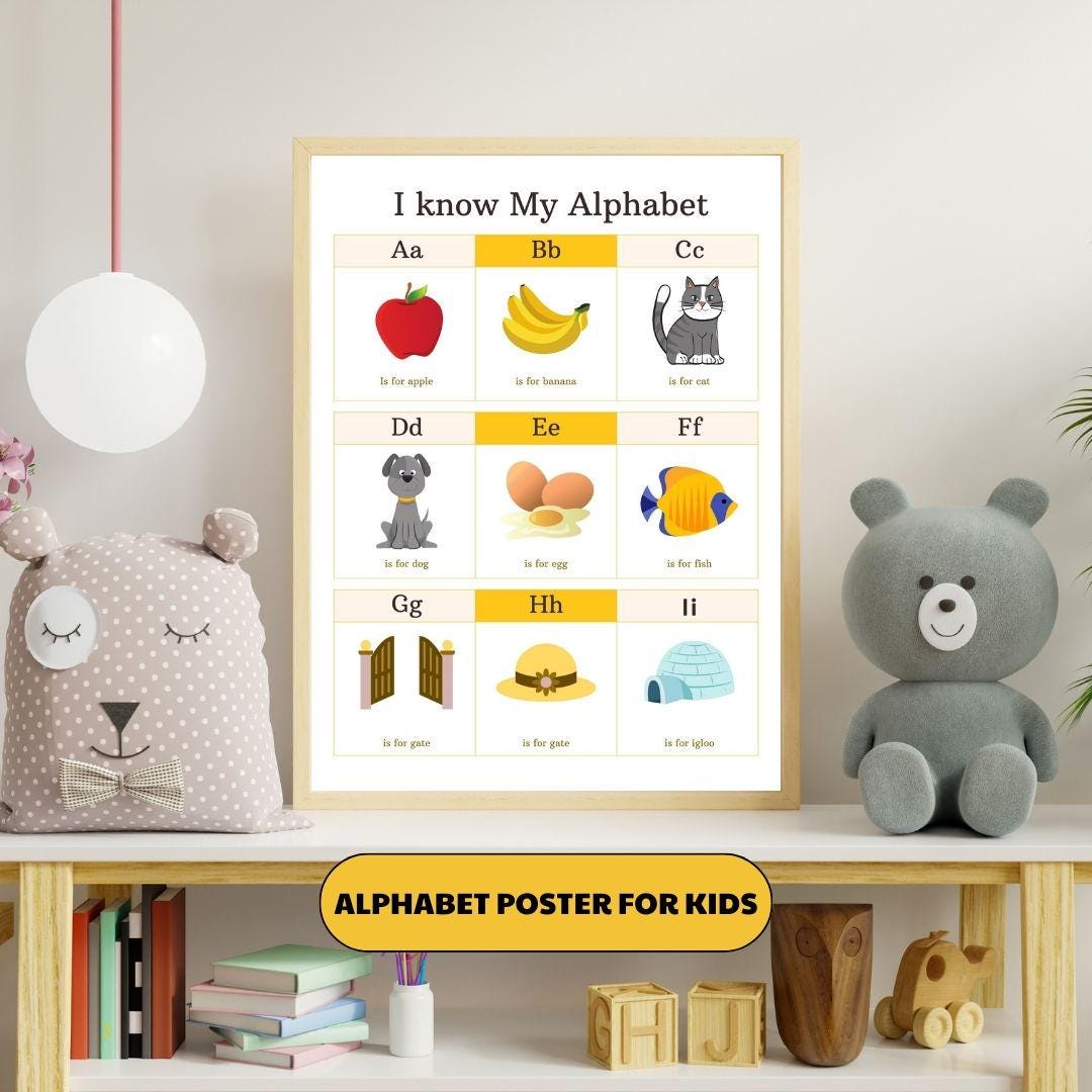 Bilingual Alphabet English and Spanish | Spanish ABC Bulletin Board| El ...
