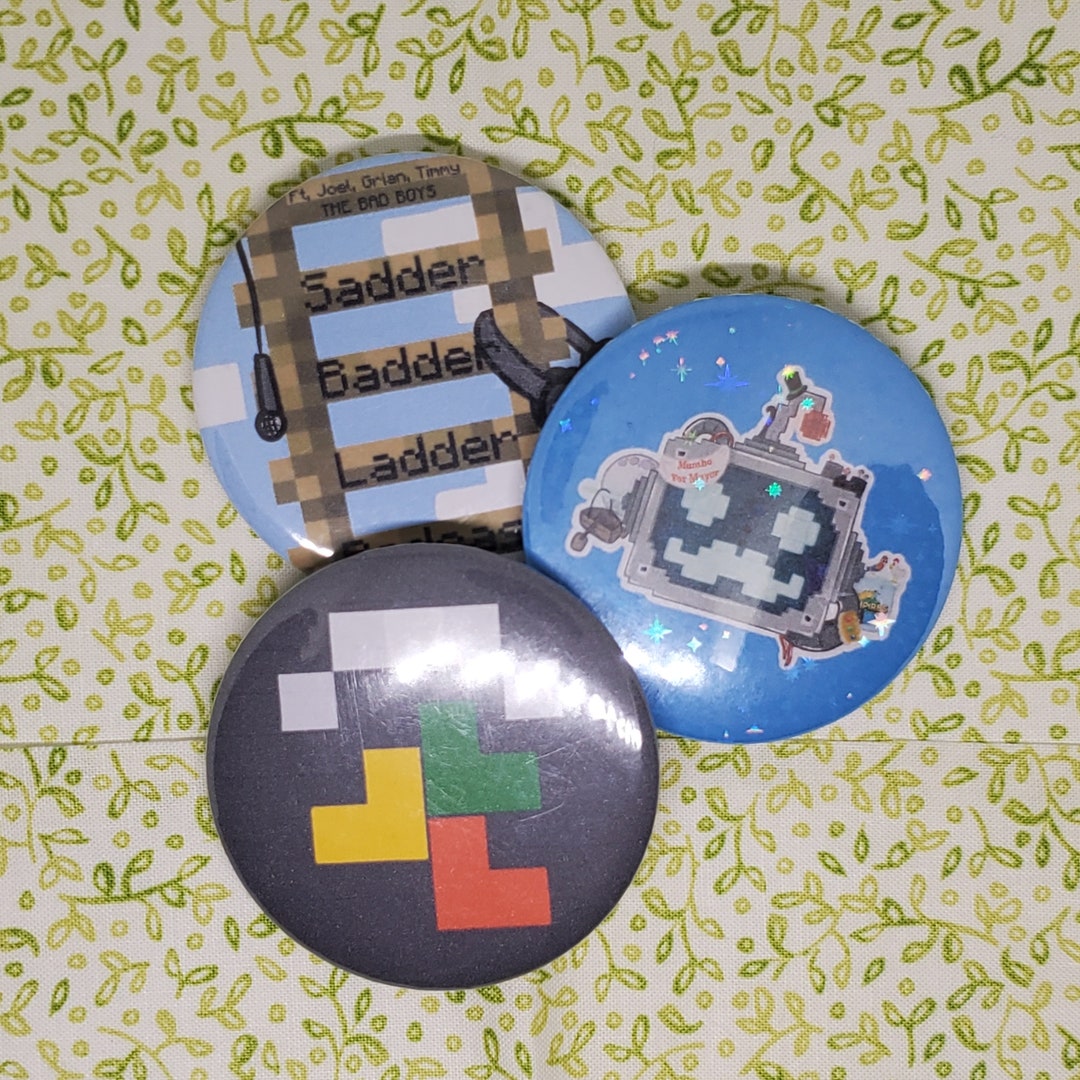 Minecraft, Hermitcraft // Life Series, Badges - Etsy UK