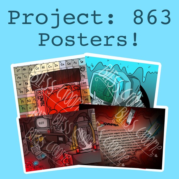 Project 863 Posters - Etsy