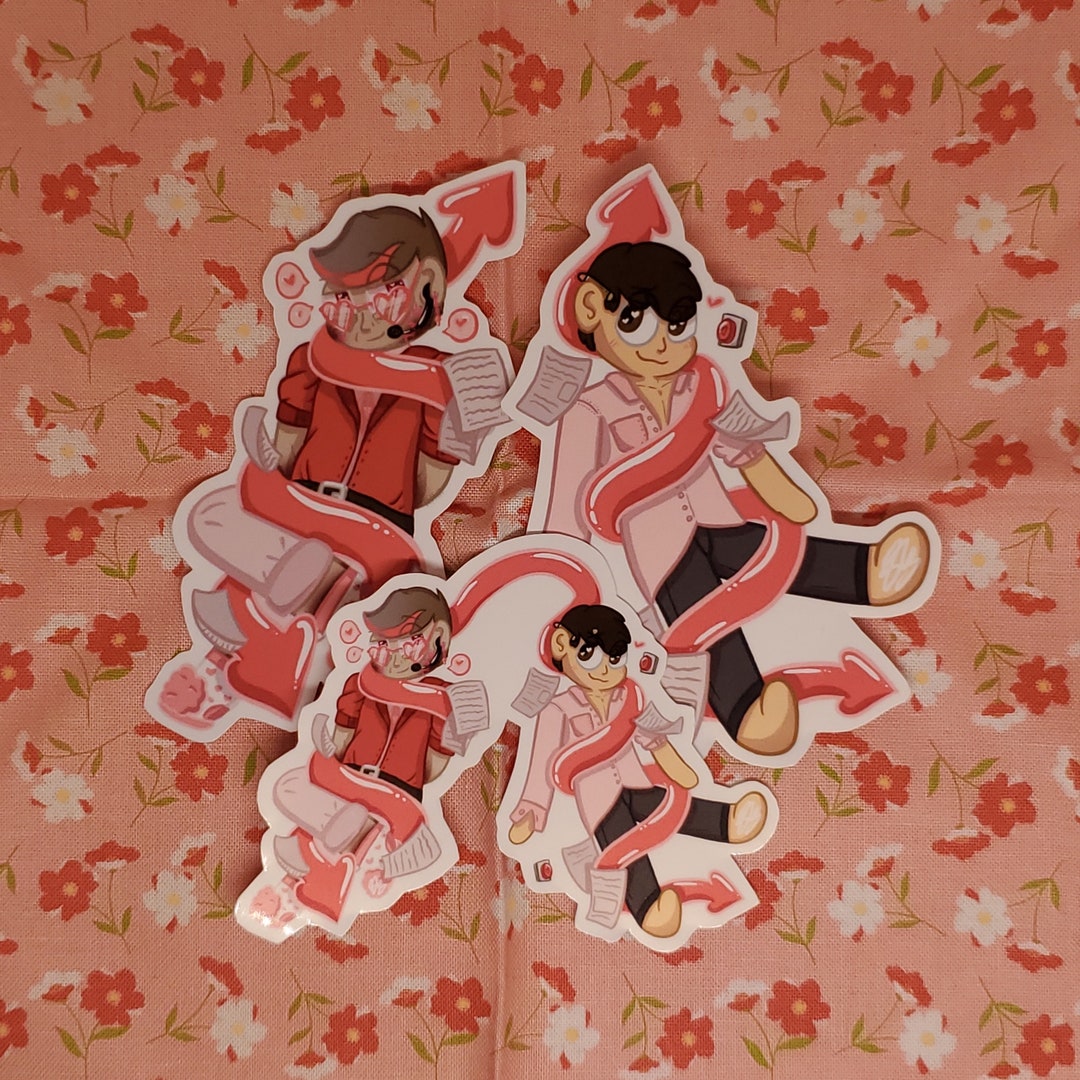 The Stanley Parable, Lovebug AU, Sticker Set ft, Narrator, Stanley and ...
