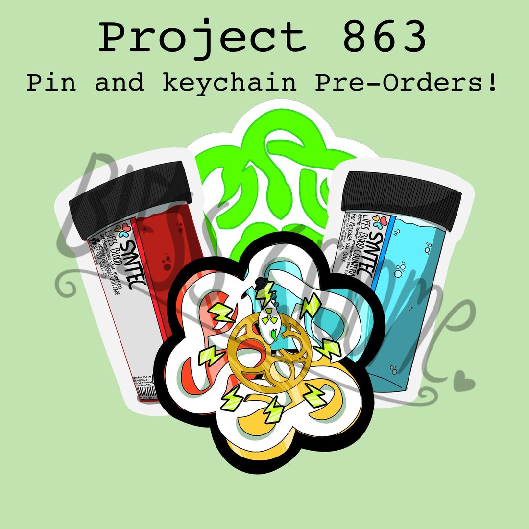 Project 863 Pin and Keychain Pre-orders new Designs - Etsy