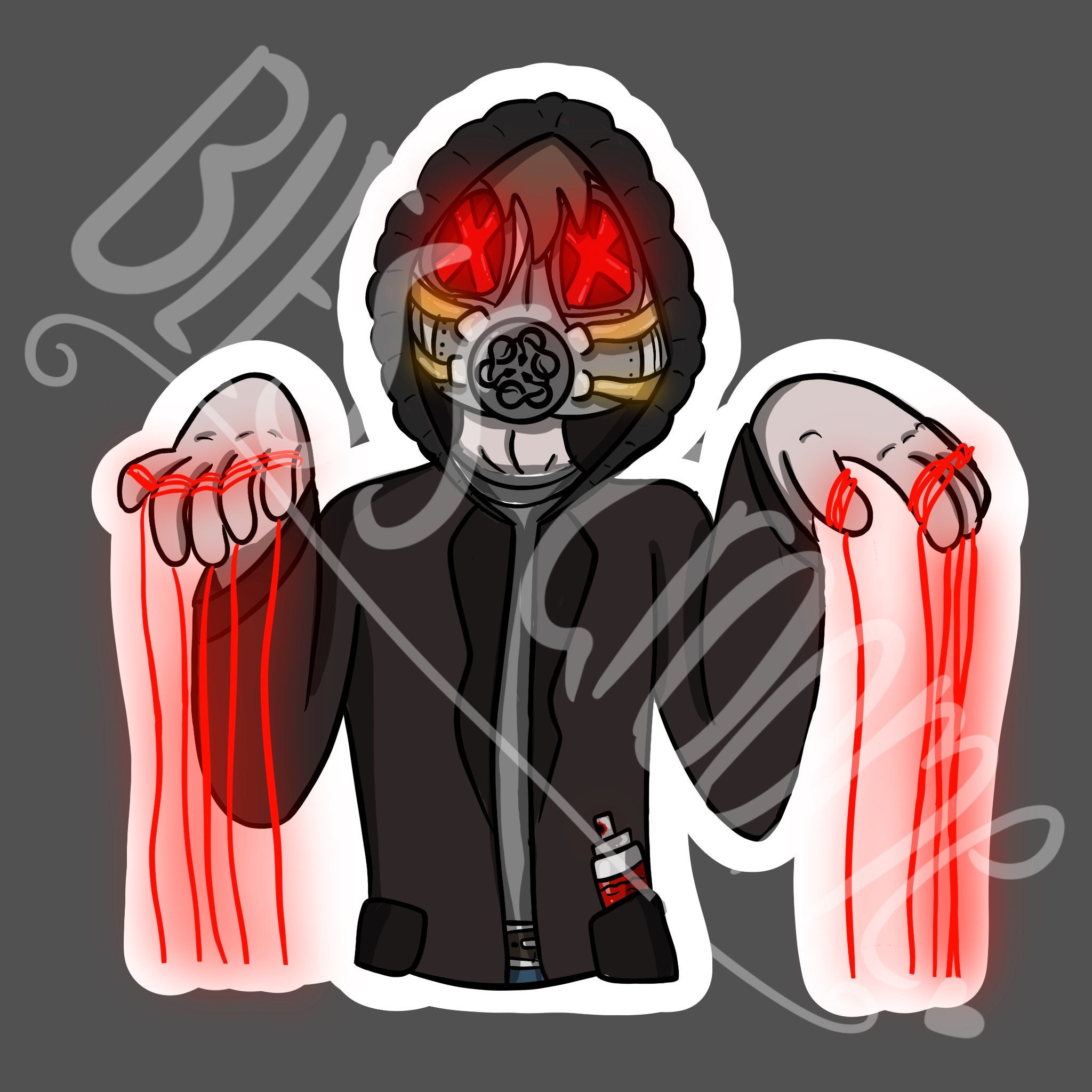 Project 863 Phantom Xx/matt Sticker Set - Etsy