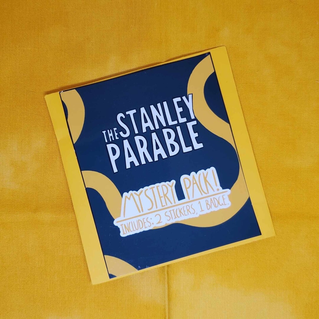 The Stanley Parable. Loot / Mystery Pack inc: 2 Stickers, 1 Badge - Etsy
