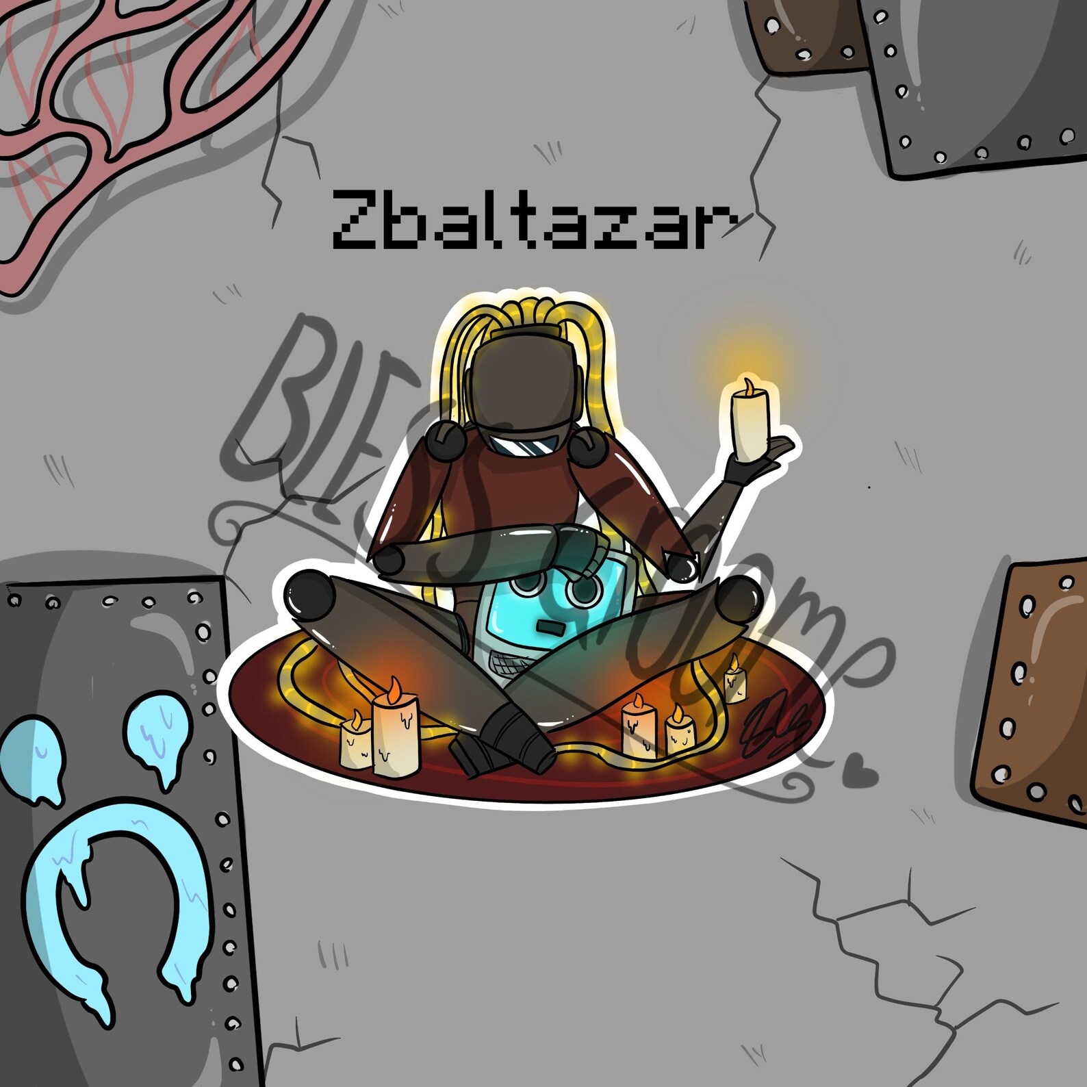 Stray Companion Bot Stickers - Etsy