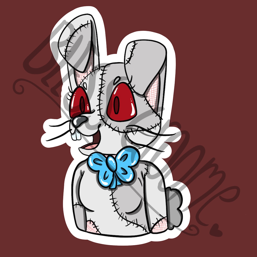Fnaf Security Breach, Vanny Sticker - Etsy