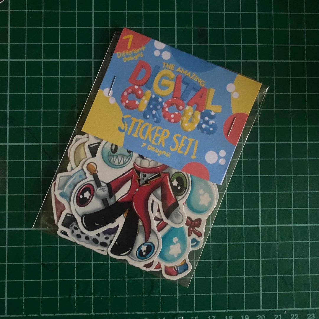 TADC, the Amazing Digital Circus, Stickers Set - Etsy
