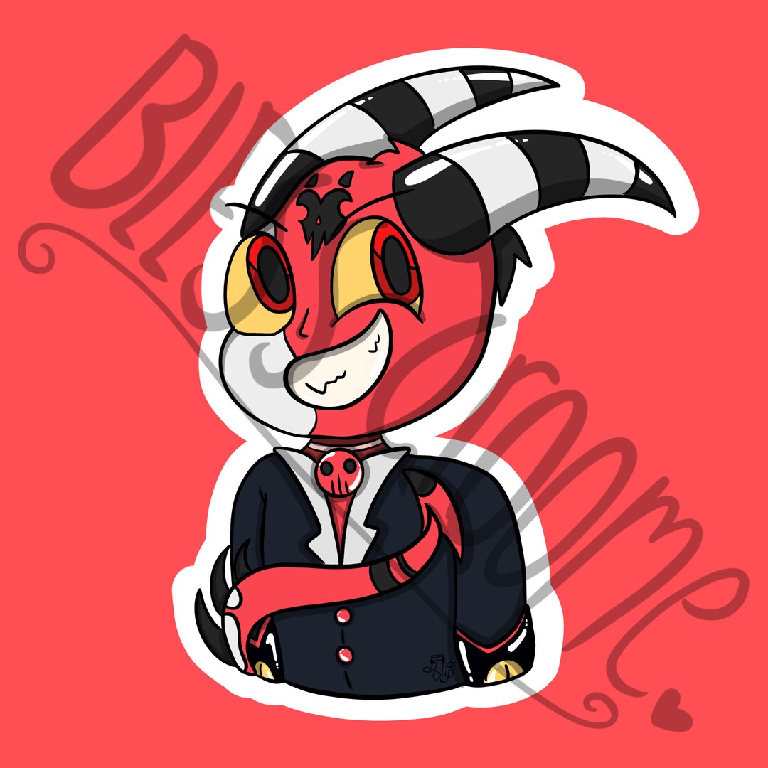 Helluva Boss, Blitzo Sticker - Etsy