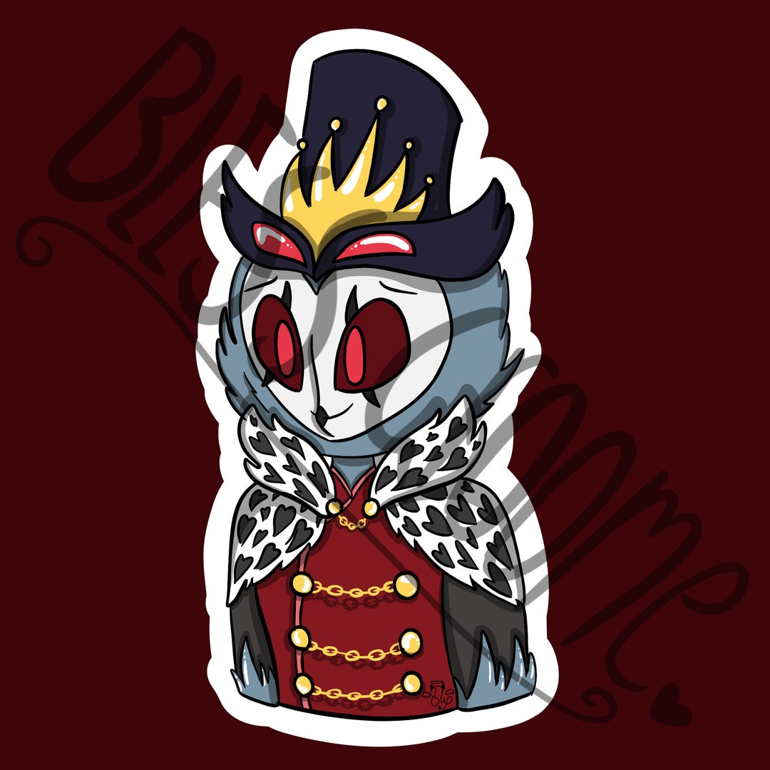 Helluva Boss, Stolas Sticker - Etsy