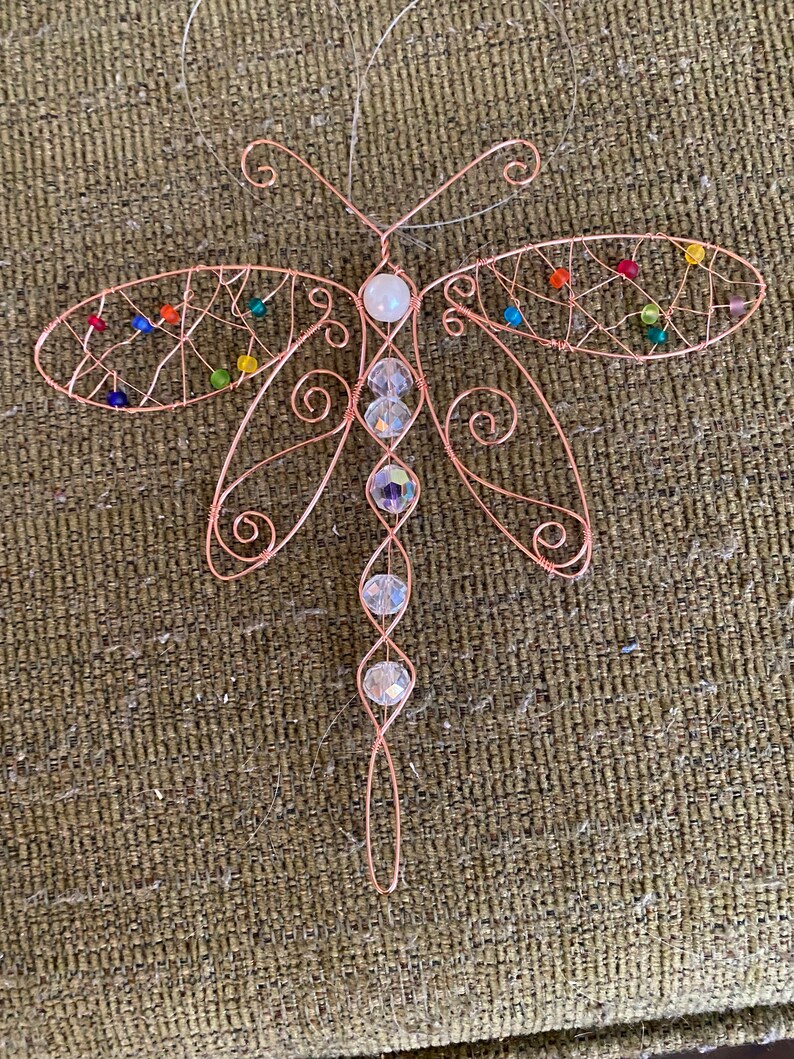 Beaded Dragonfly - Etsy