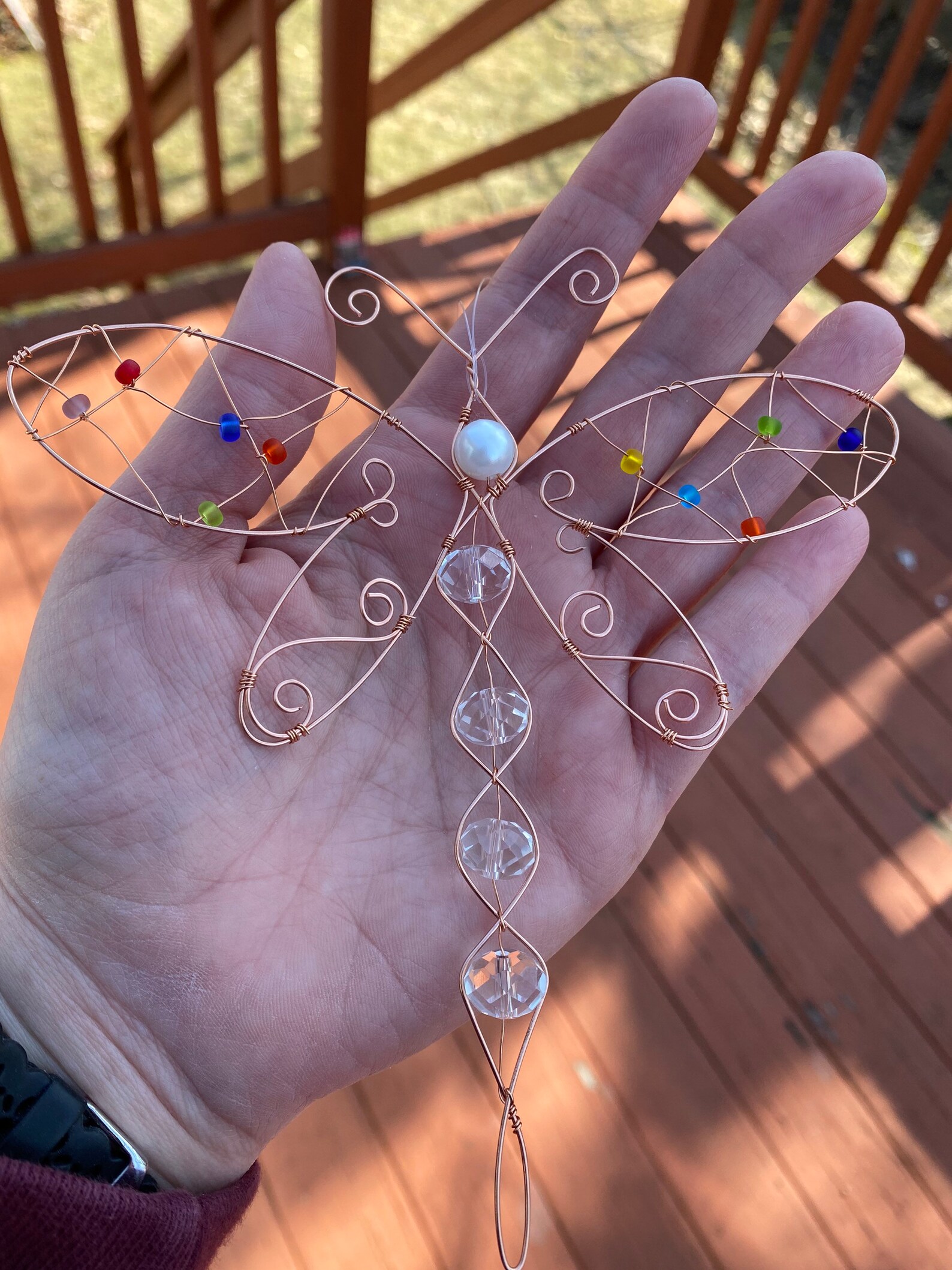 Beaded Dragonfly - Etsy