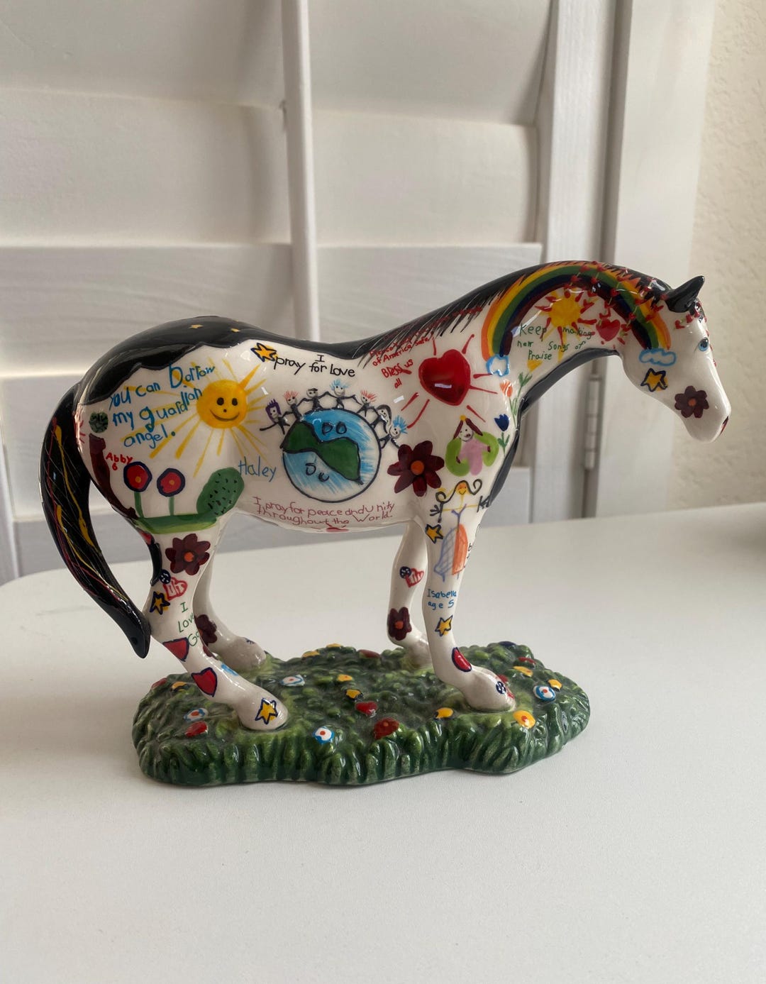 Vintage Children Prayer Pony / 2004 / 5E / 9,432 / Trails of Painted ...
