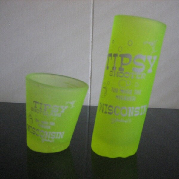 Neon Shot Glasses - Etsy