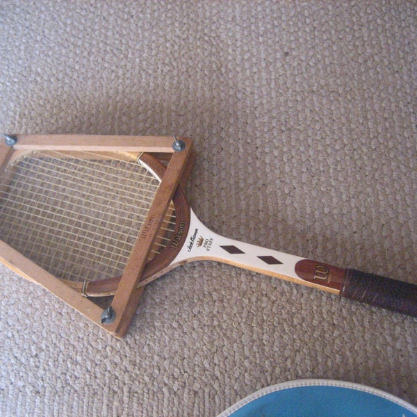 Wood Tennis Racket - Etsy