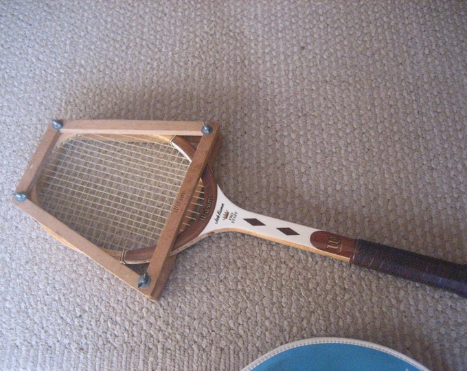 Vintage Wilson Jack Kramer Pro Staff Wood Tennis Racket, Sports Bar Pub ...