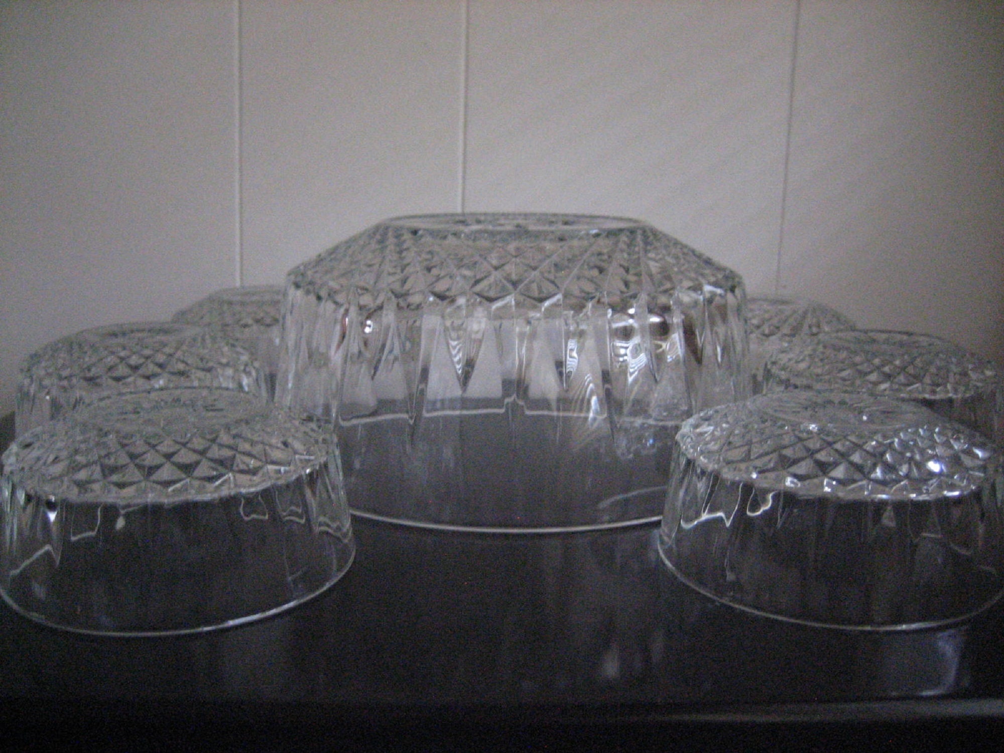 Vintage Arcoroc Glass Bowl Set of 7 Glass Salad/fruit Bowl - Etsy