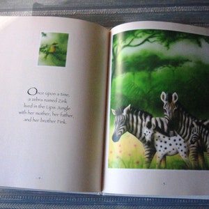 Zink the Zebra - A Special Tale by Kelly Weil, Children's Vintage ...