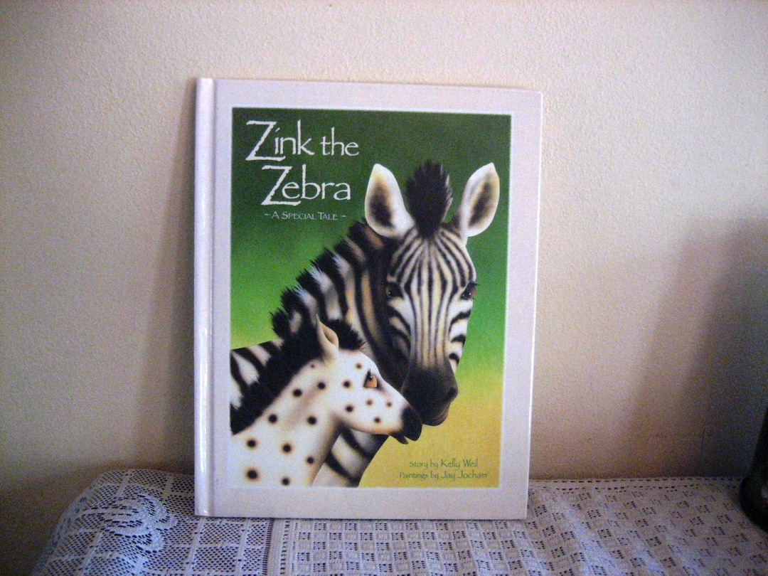 Zink the Zebra - A Special Tale by Kelly Weil, Children's Vintage ...