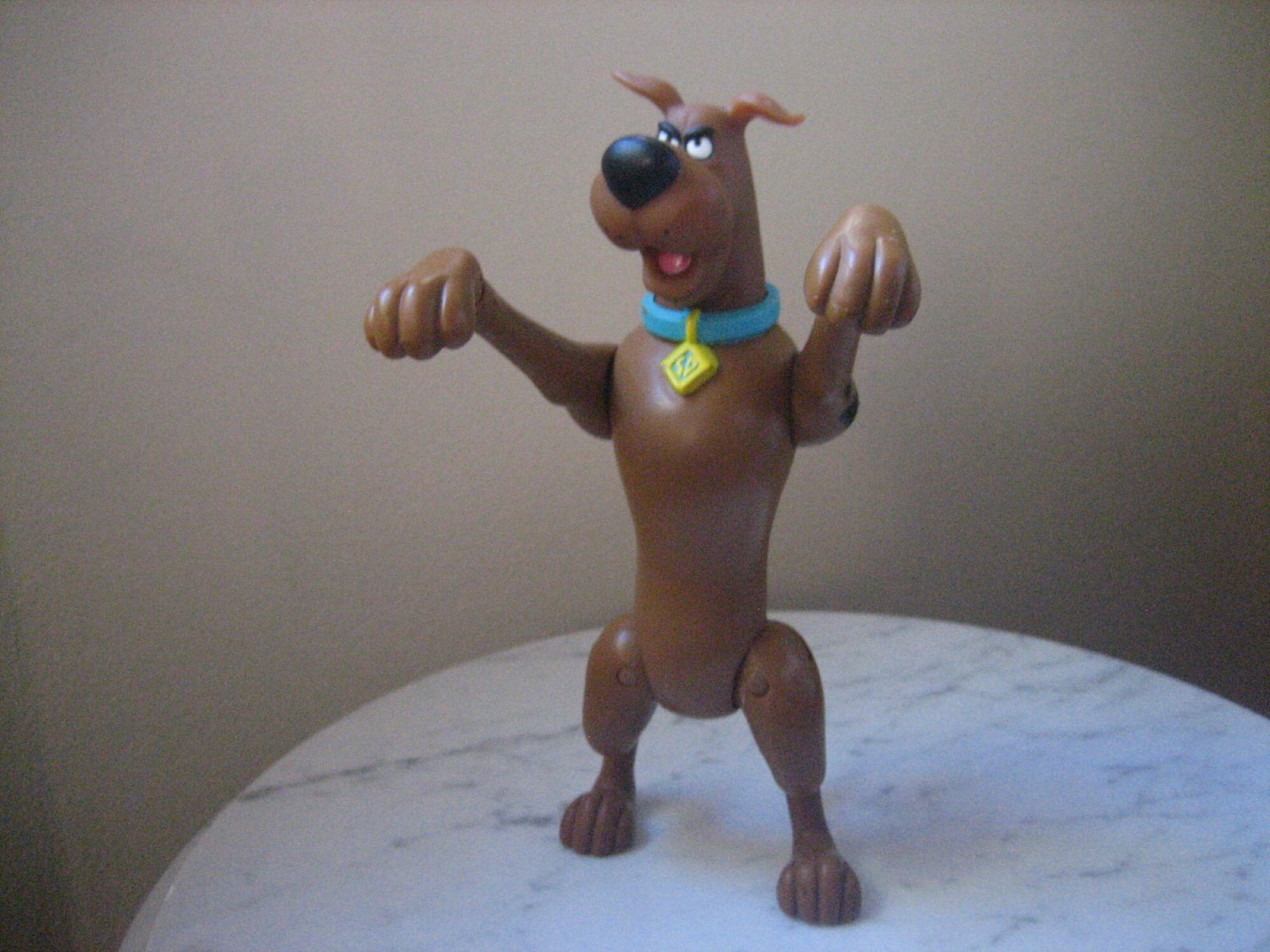 Vintage Scooby Doo Figure, Scooby Doo Poseable Toy, 2000 Hanna Barbera ...