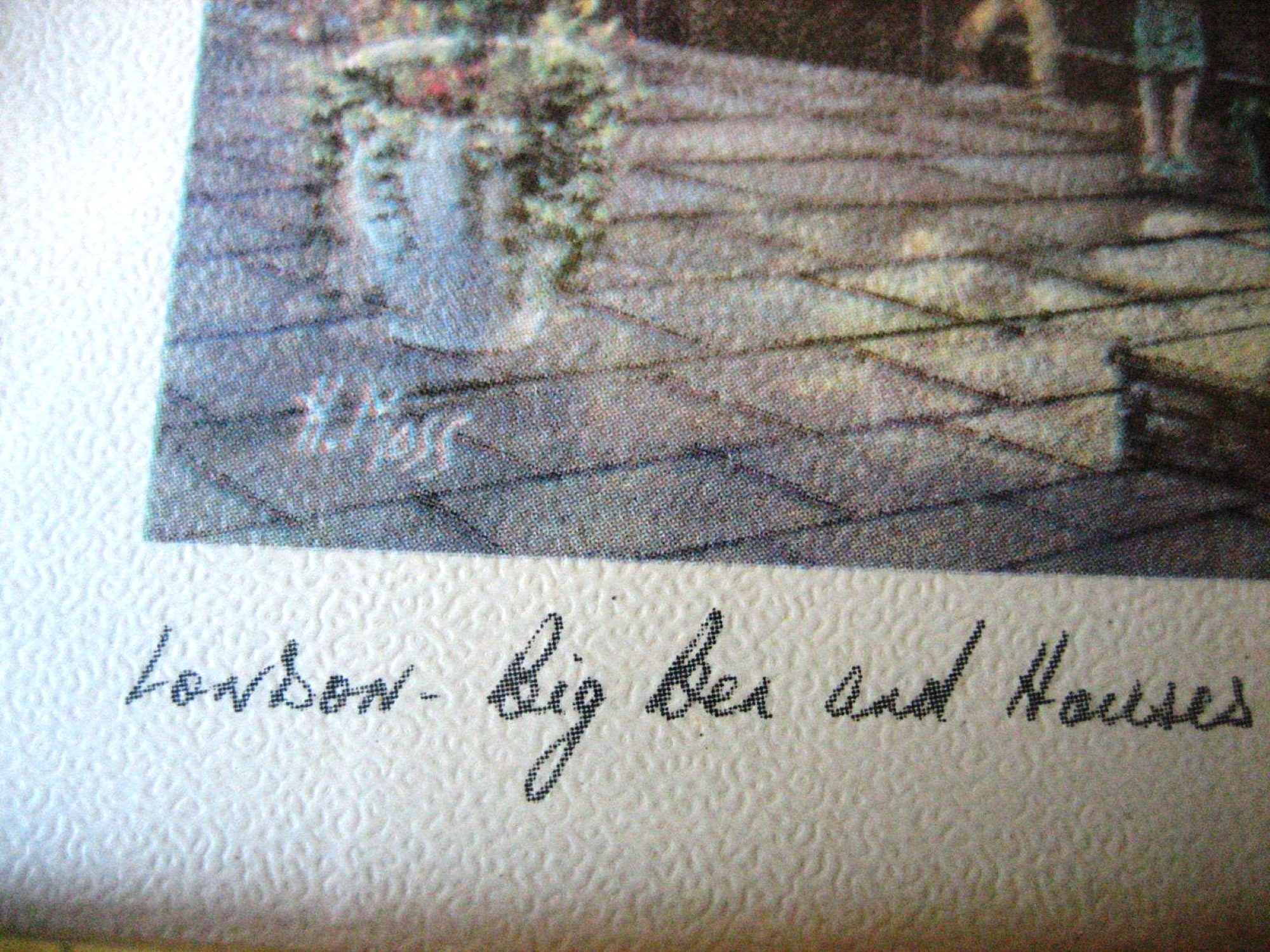 1981 Times 4 Art Guildford Lithographs Signed by H. Moss, 3 Made in ...