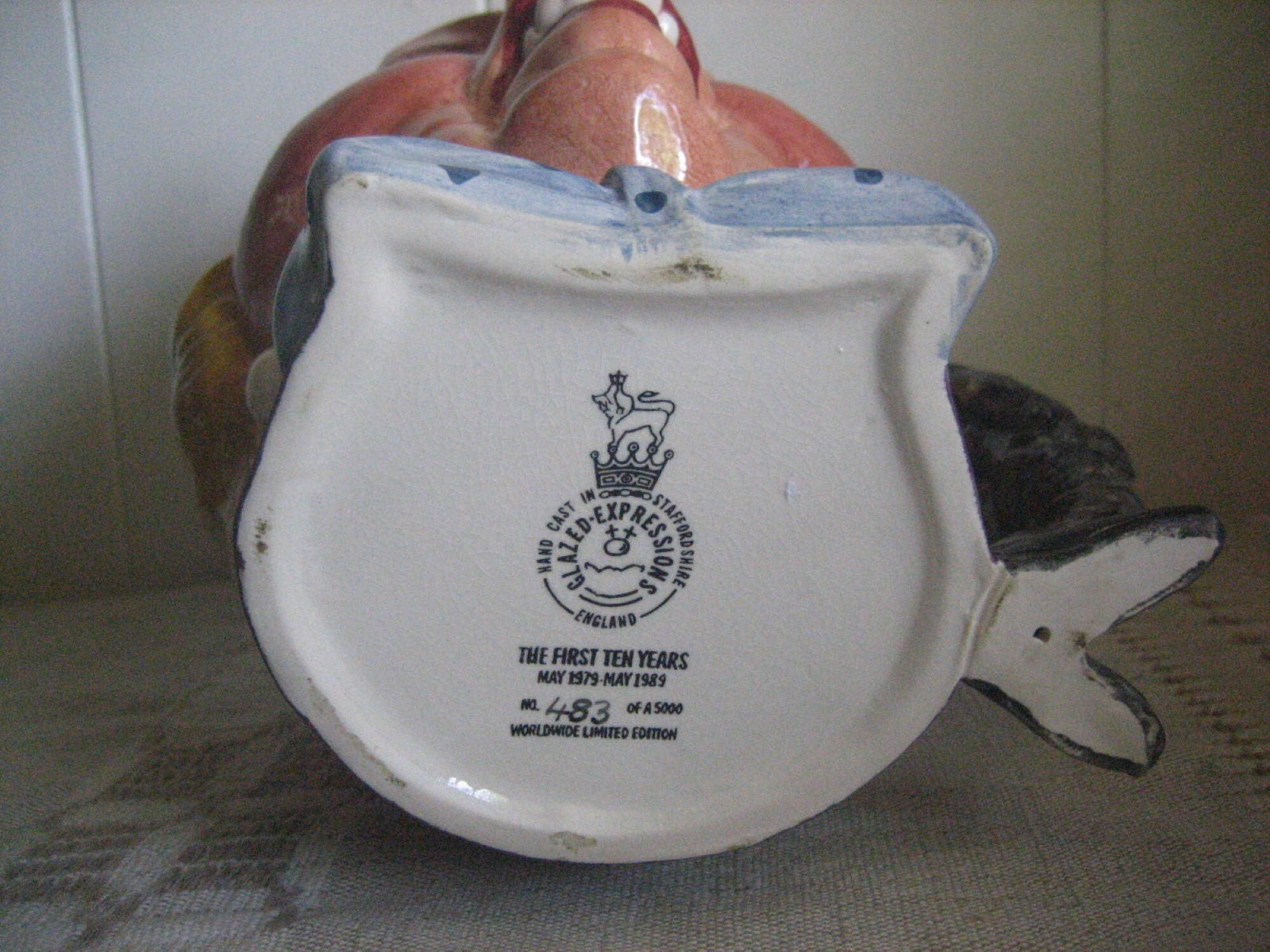 Large Margaret Thatcher Character Jug, the First Ten Years Thatcher ...