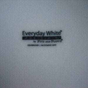 Fitz Floyd Everyday White Porcelain Salt Pepper Lidded Stacking Bowls ...