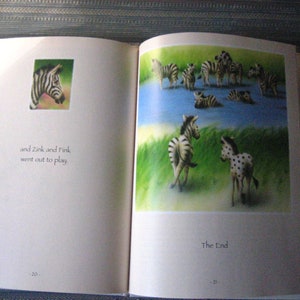 Zink the Zebra - A Special Tale by Kelly Weil, Children's Vintage ...
