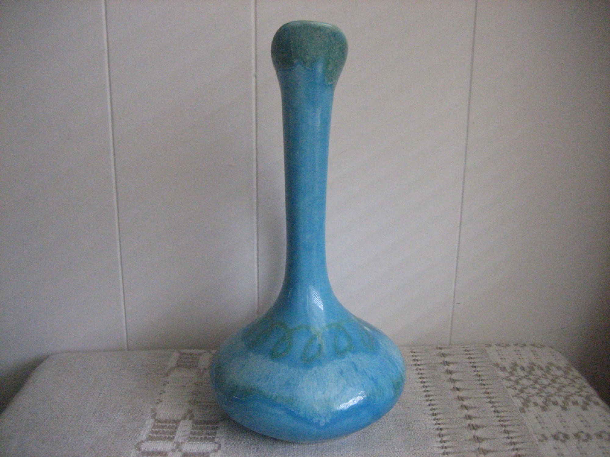 Vintage Dryden Arkansas Studio Art Pottery Ozark Frontier Pitcher Vase ...