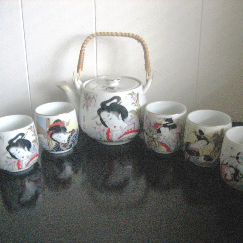 Geisha Tea Cups - Etsy