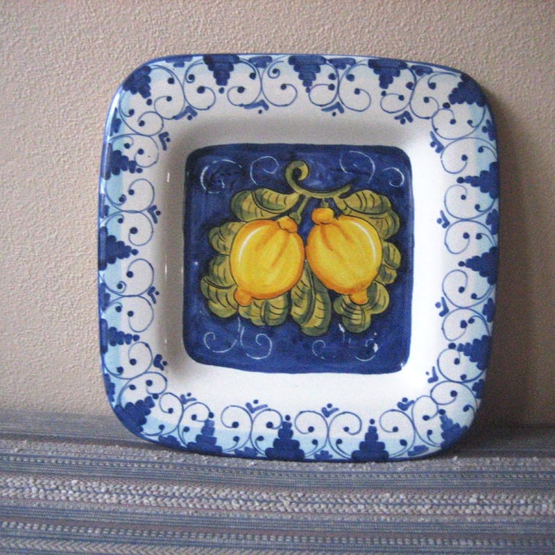 Lemon Platter Italy - Etsy