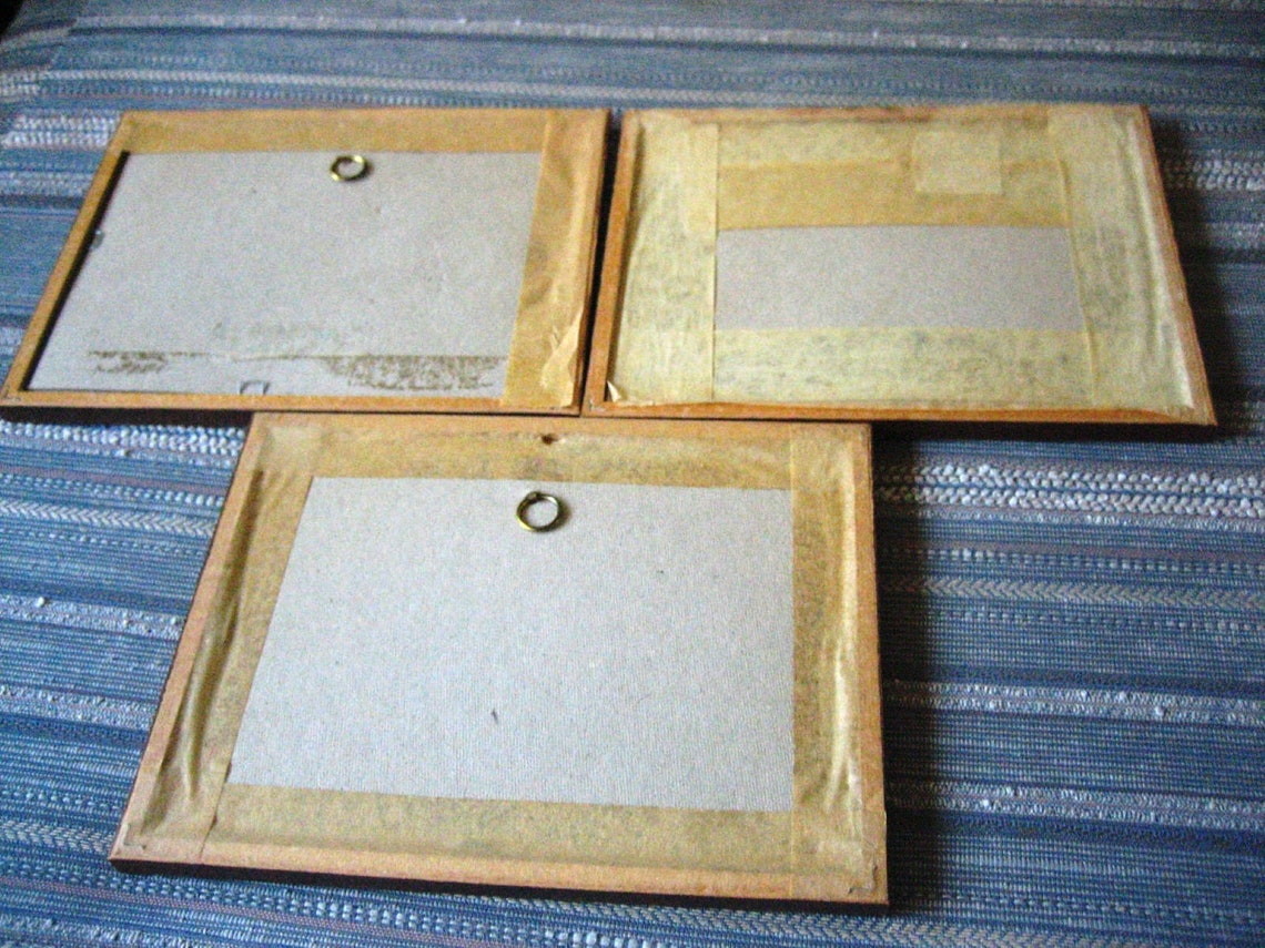 1981 Times 4 Art Guildford Lithographs Signed by H. Moss, 3 Made in ...