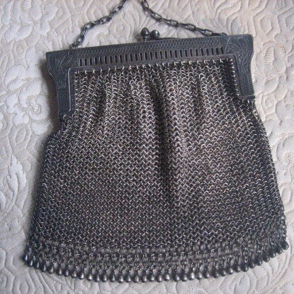 Vintage Mesh Purse - Etsy