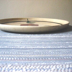 Vintage Watt Pottery USA Rio Rose Platter, 15 Inch Pottery Oven Ware ...