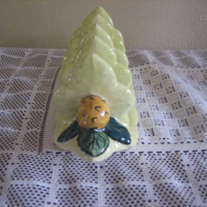 Vtg Decorative Ceramic Toast Rack 4 Slice, Genuine Staffordshire ...