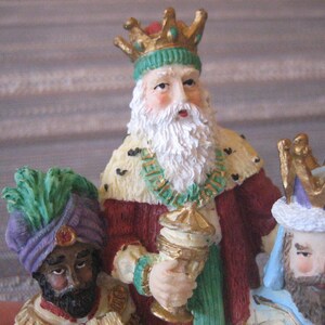 The International Santa Claus Collection the Three Magi SC19 1995 With ...