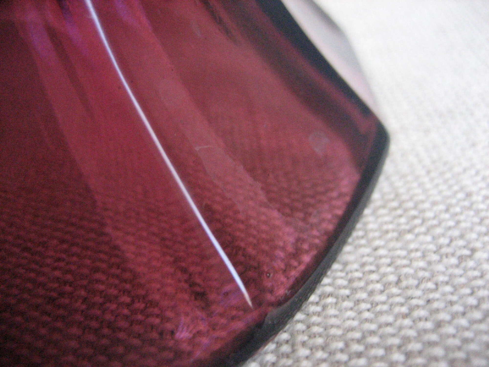 Walther Amethyst Glass Vase With Gold Frieze Band of Dancing People - Etsy
