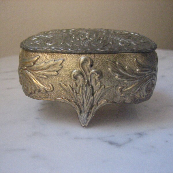 Metal Trinket Box - Etsy