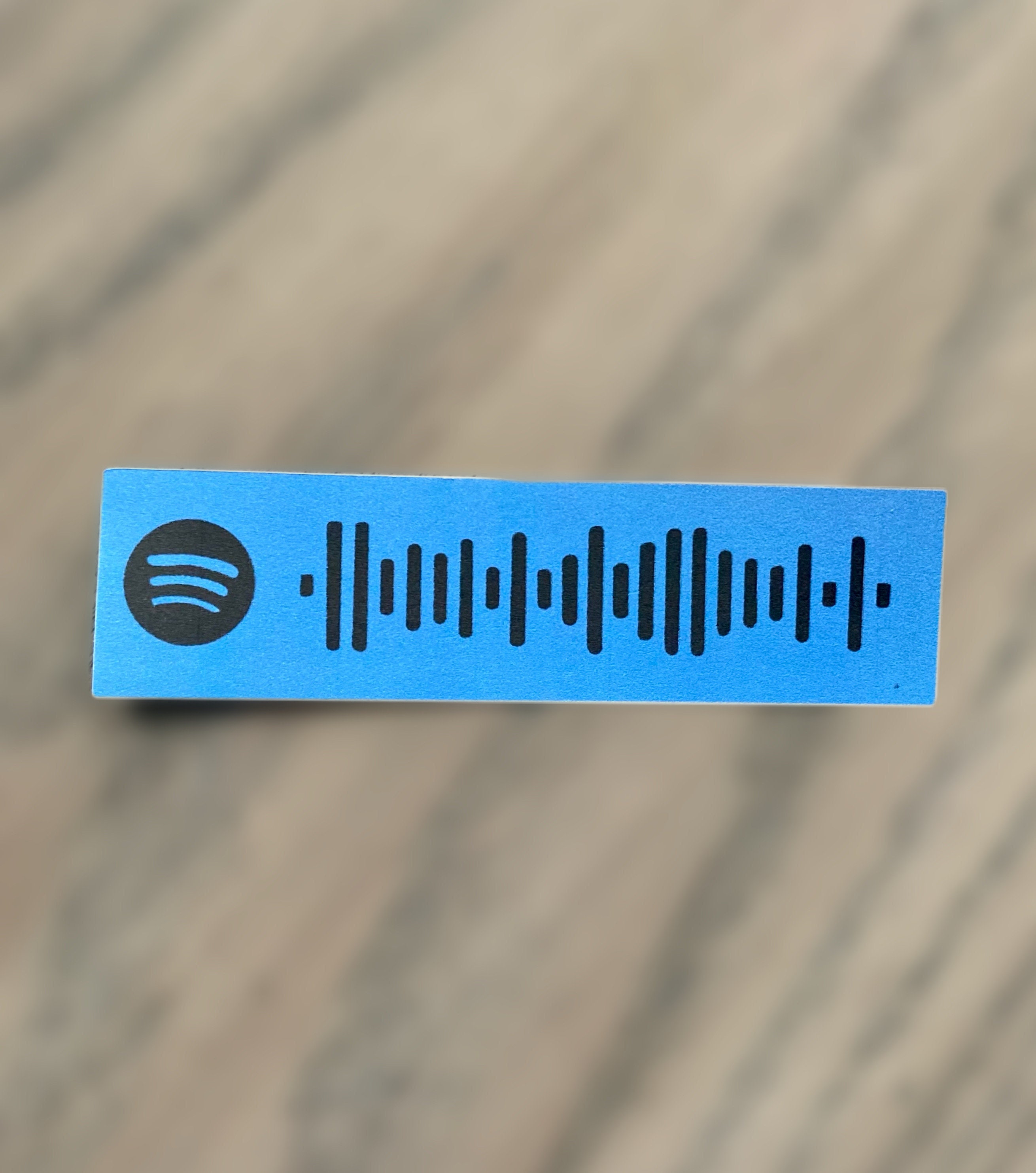 Custom Spotify Code Sticker - Etsy