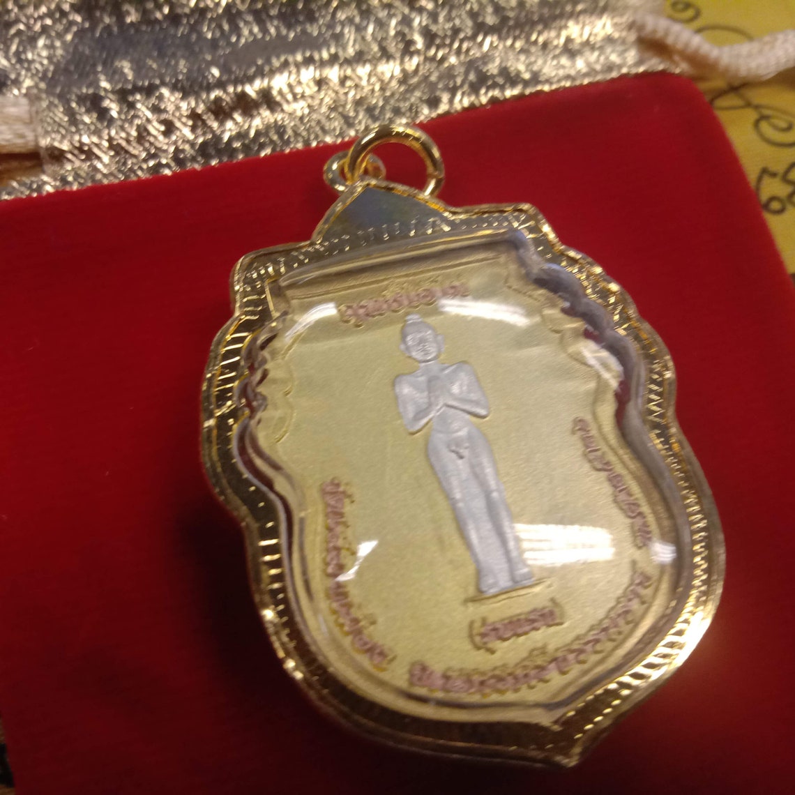 FODE4289 Thai Amulet LP Tuad & Ai Kai Wat Jedi Kuman Thong - Etsy