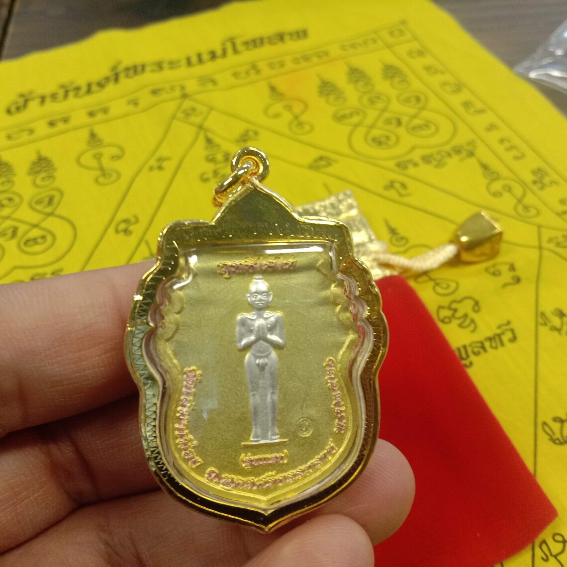 FODE4289 Thai Amulet LP Tuad & Ai Kai Wat Jedi Kuman Thong - Etsy