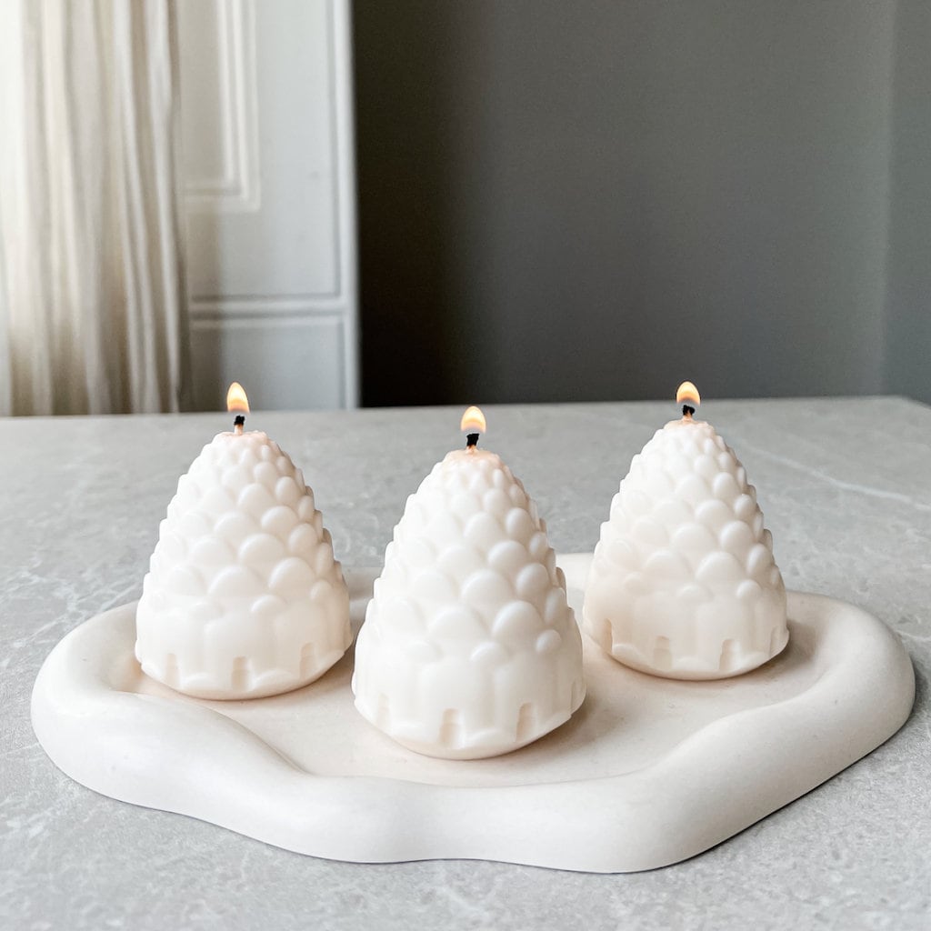 Christmas Pine Cones Candle Gift Home Decor Christmas Candle - Etsy UK