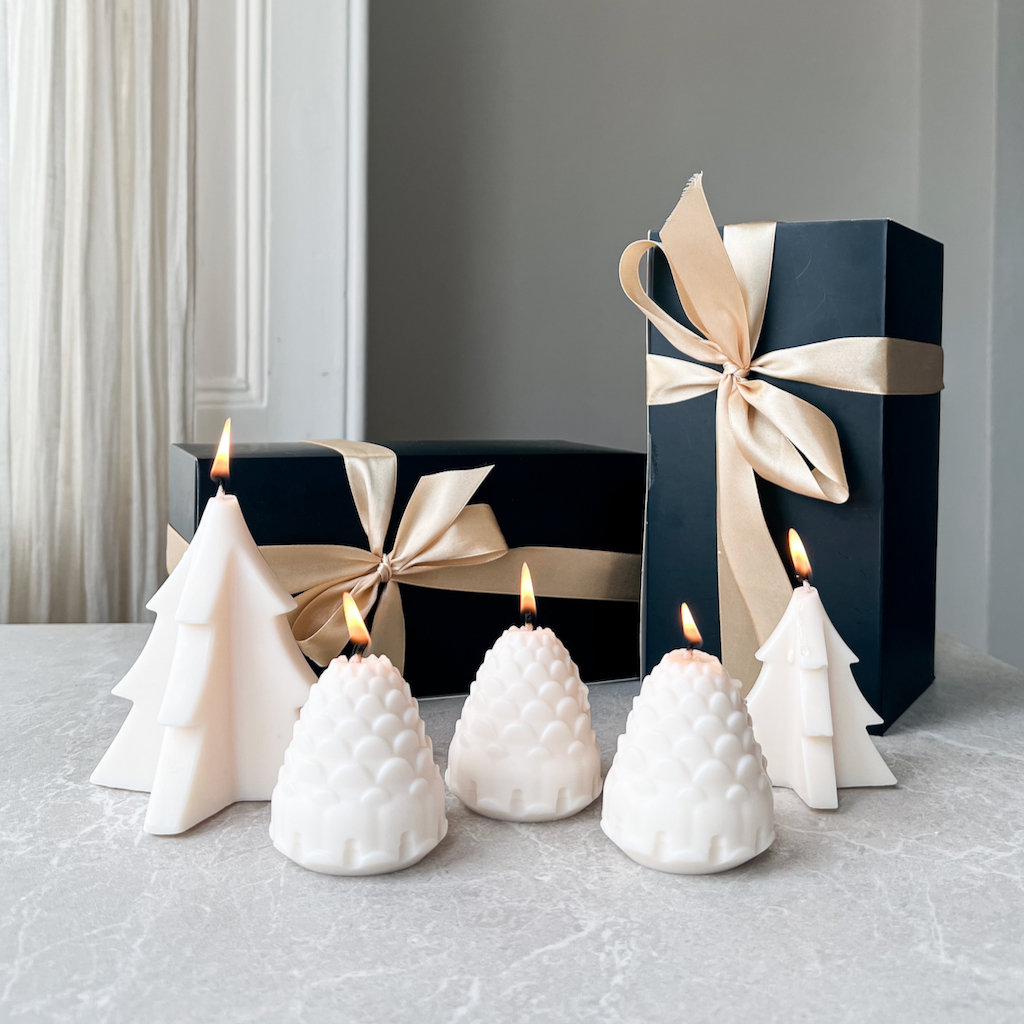 Christmas Pine Cones Candle Gift Home Decor Christmas Candle - Etsy UK