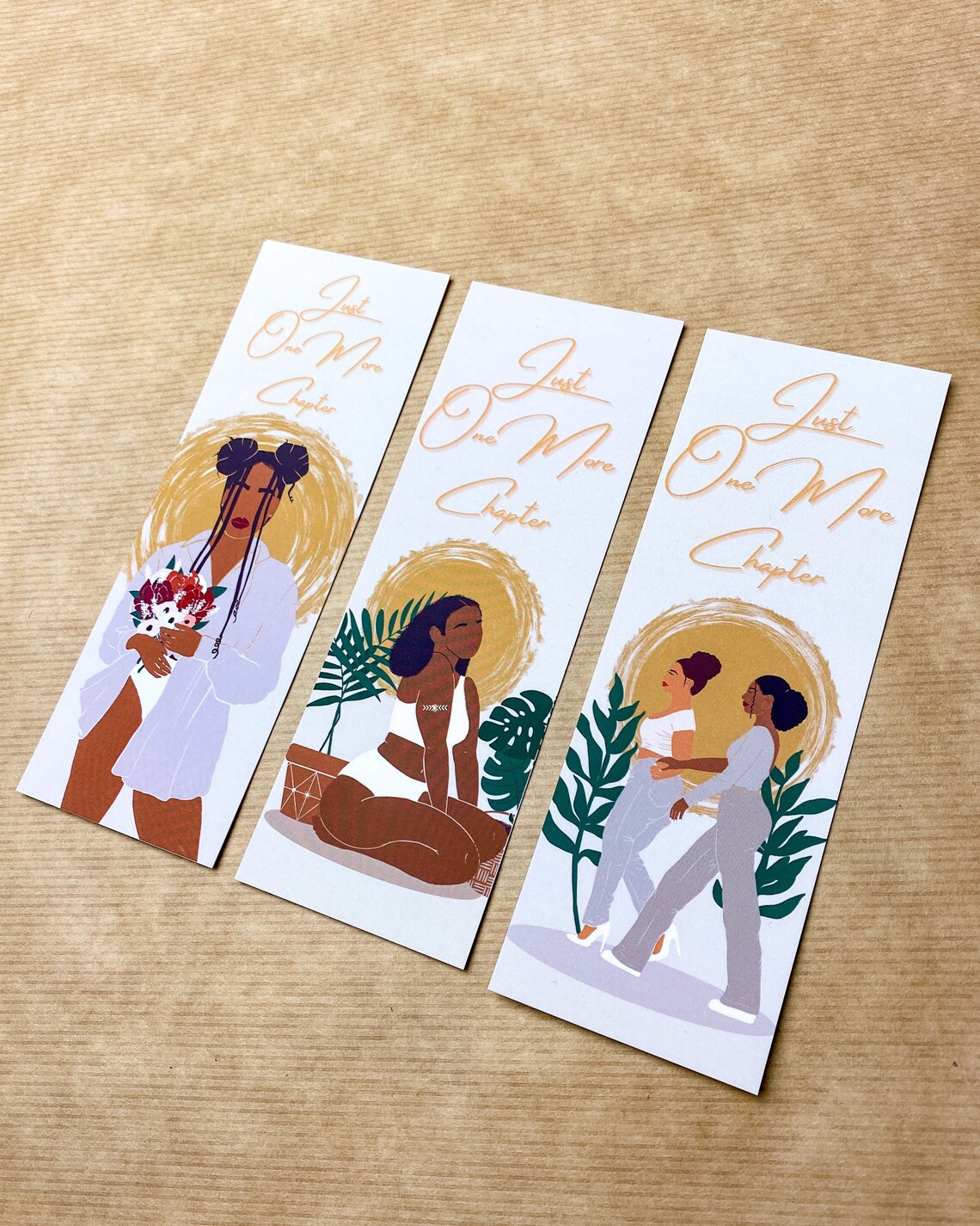 3 Pack Black Woman Bookmark Set. Melanin African-american - Etsy